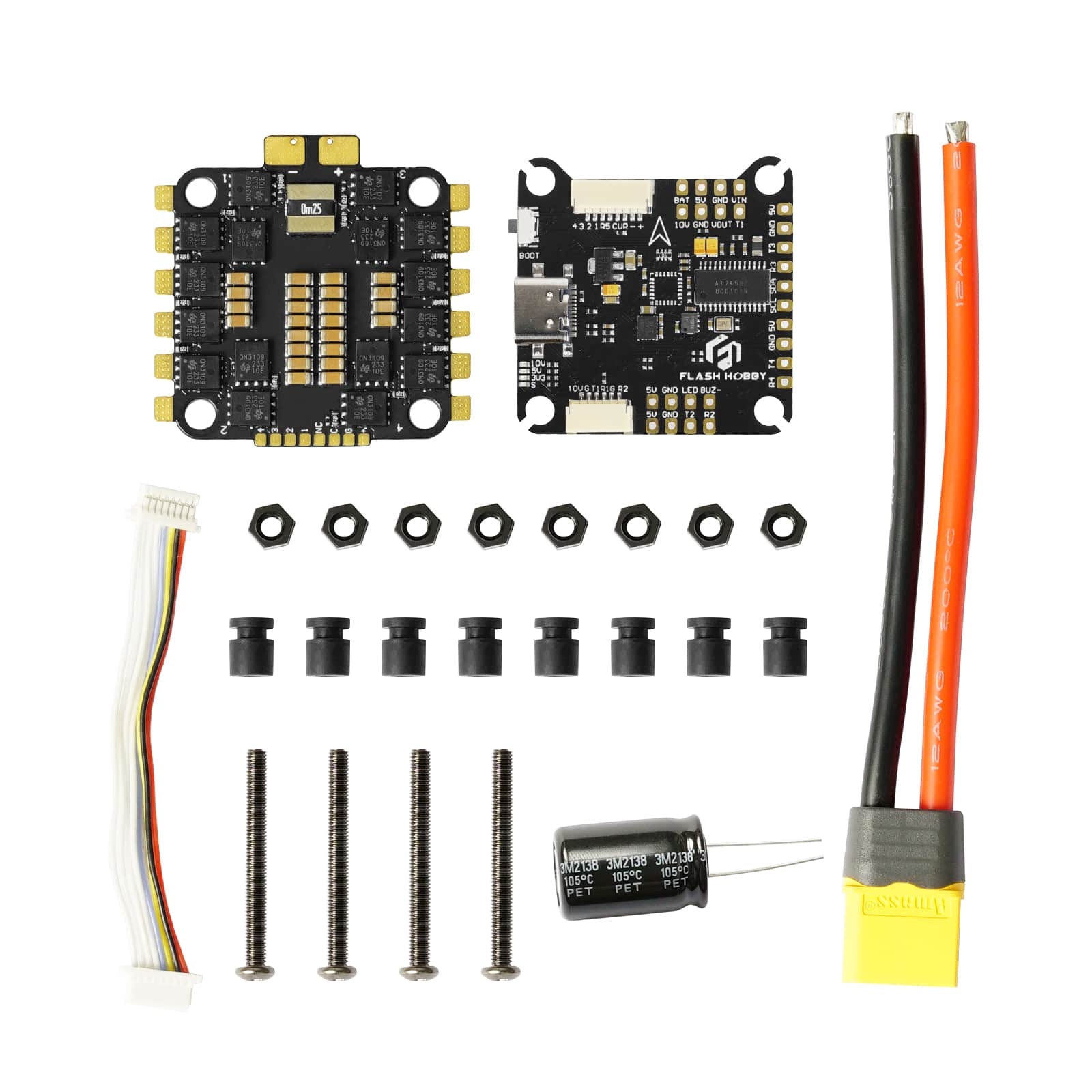 F405 STACK Flight Controller +60A ESC 4 in 1 - FPV Drone Market